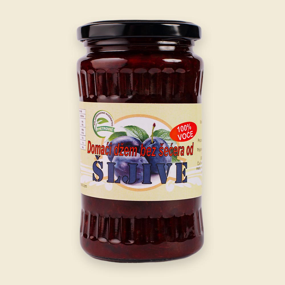 Domaći džem od šljive bez šećera - Samo Naše